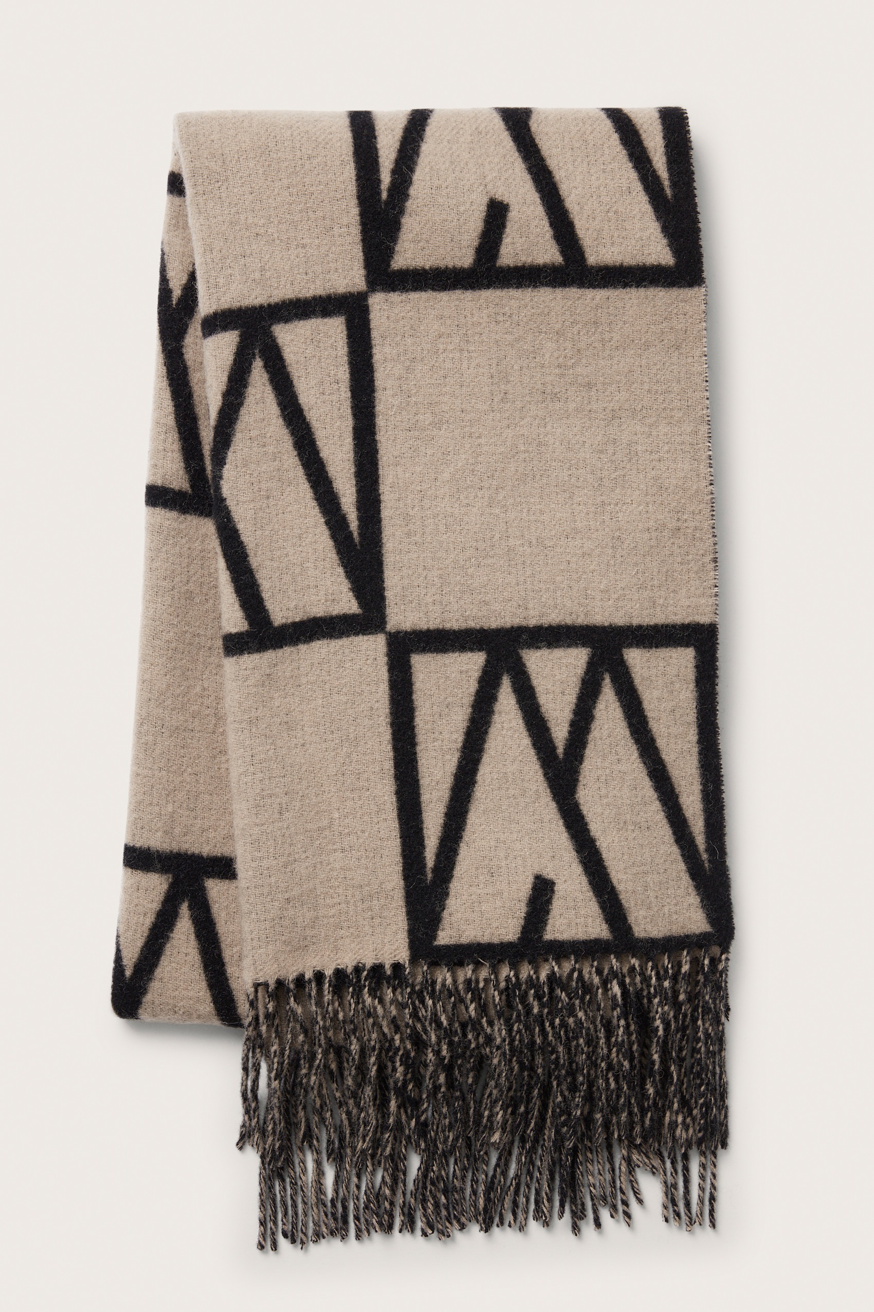 InWear Myrtheiw Logo Scarf Sandstone Iw L | MQ Marqet