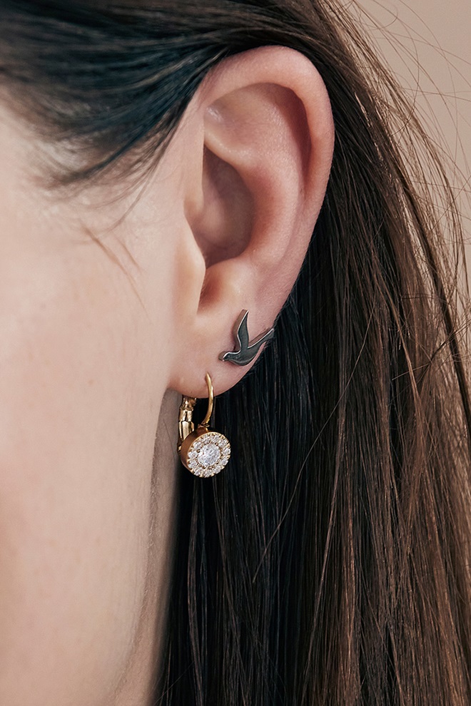 Edblad Flow Hoops S Gold | MQ Marqet