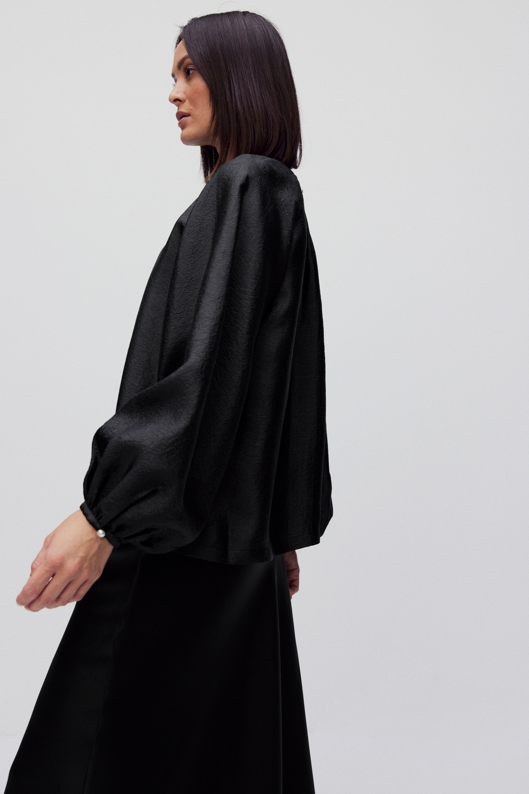 Stockh lm Anne Blouse Black | MQ Marqet