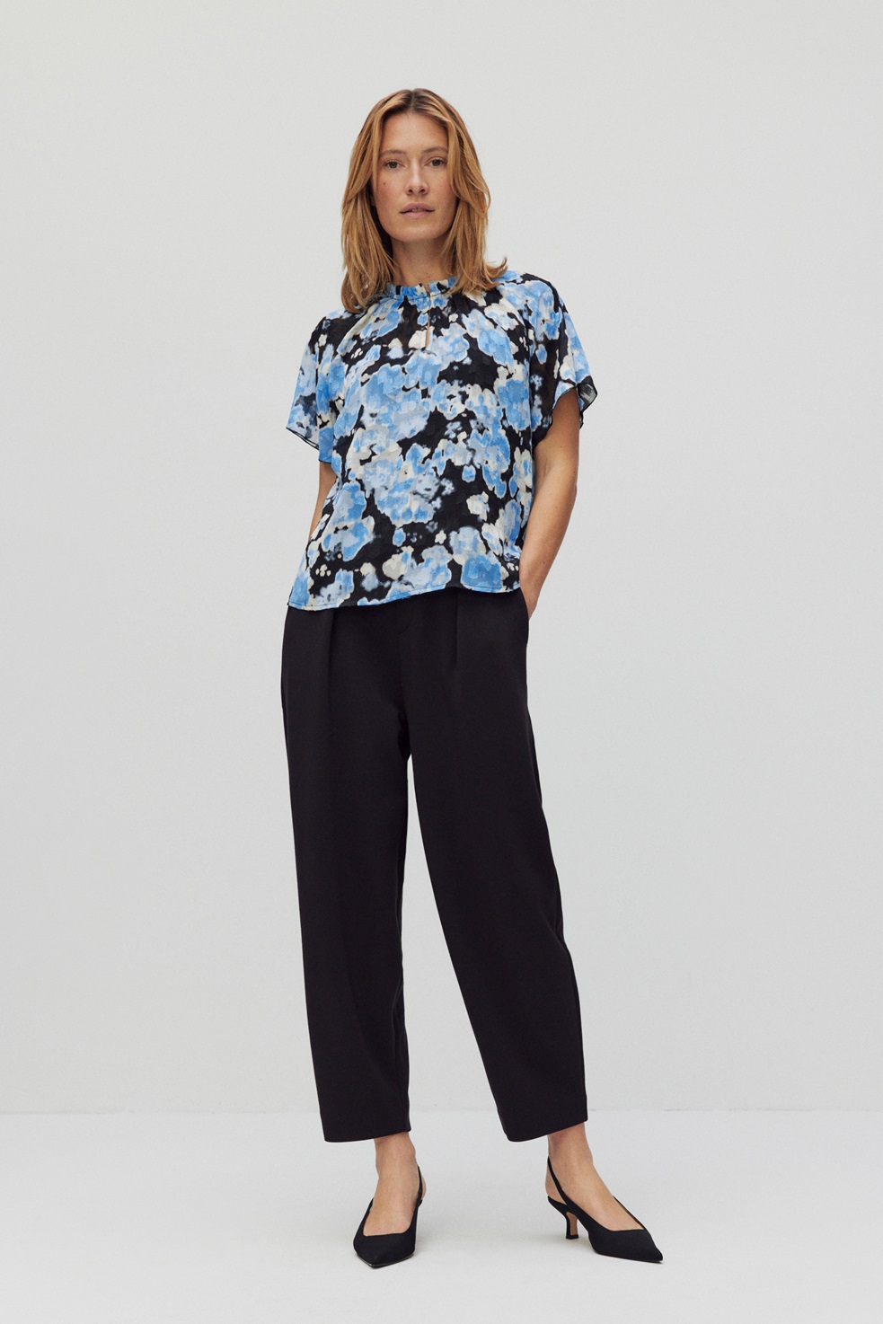 InWear Hasiraiw Top Blue Floaty | MQ Marqet