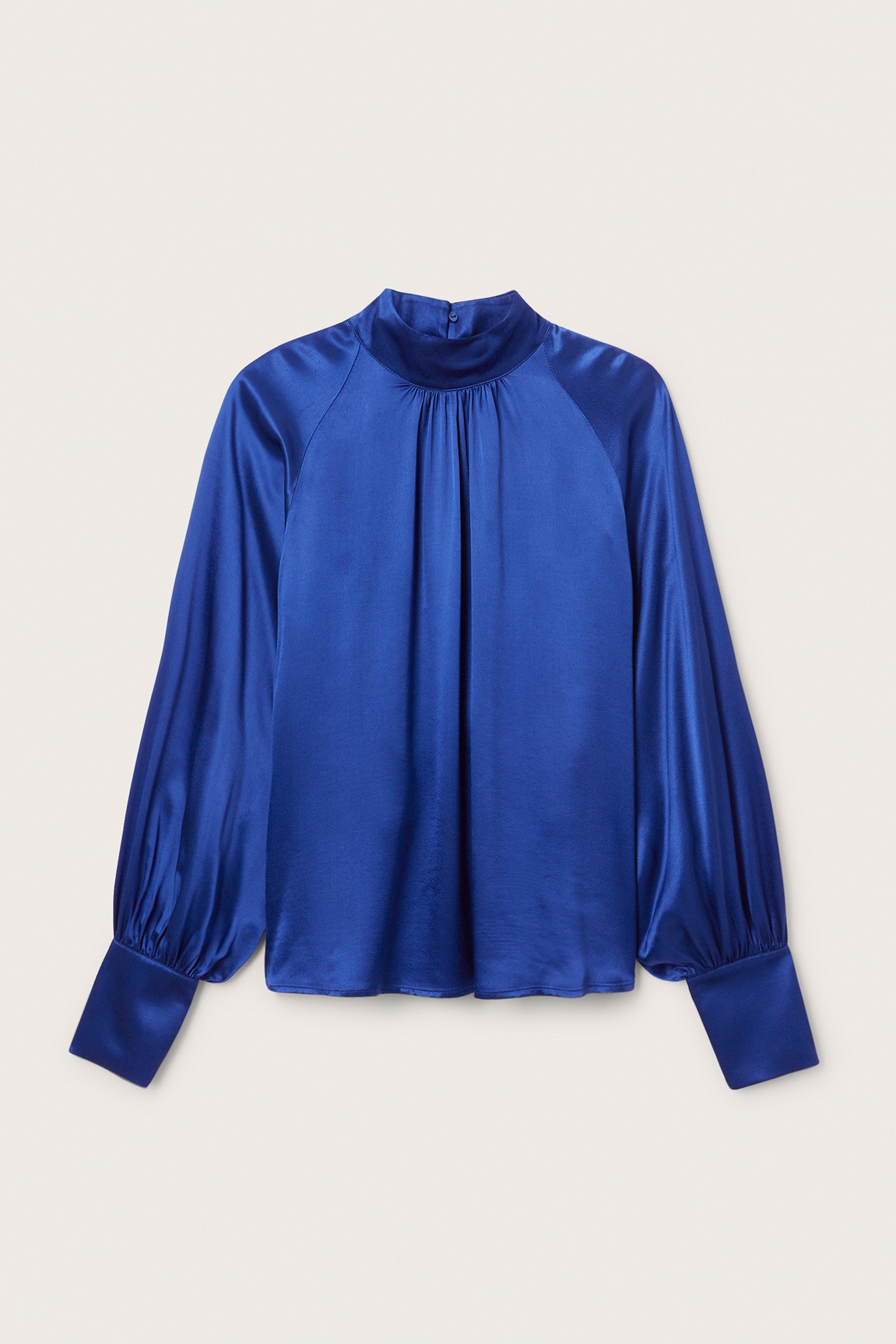 Stockh lm Studio Neneh Blouse Solidate Blue | MQ Marqet