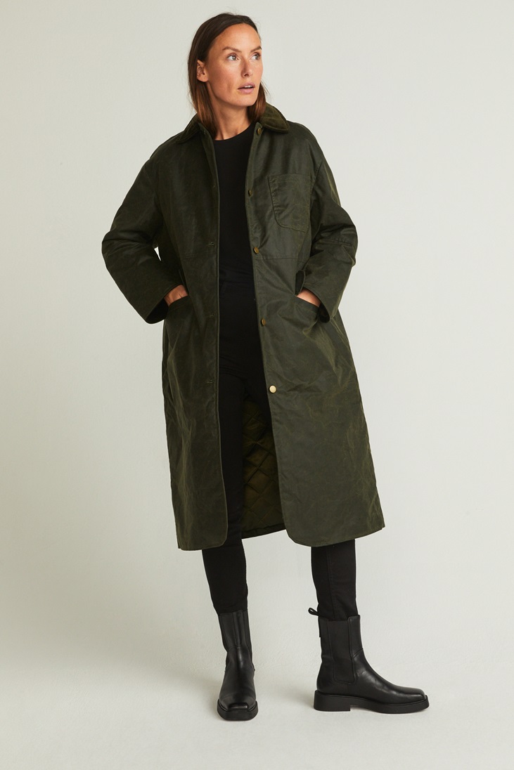 Brixtol Textiles Joan Jett Padded Olive | MQ Marqet