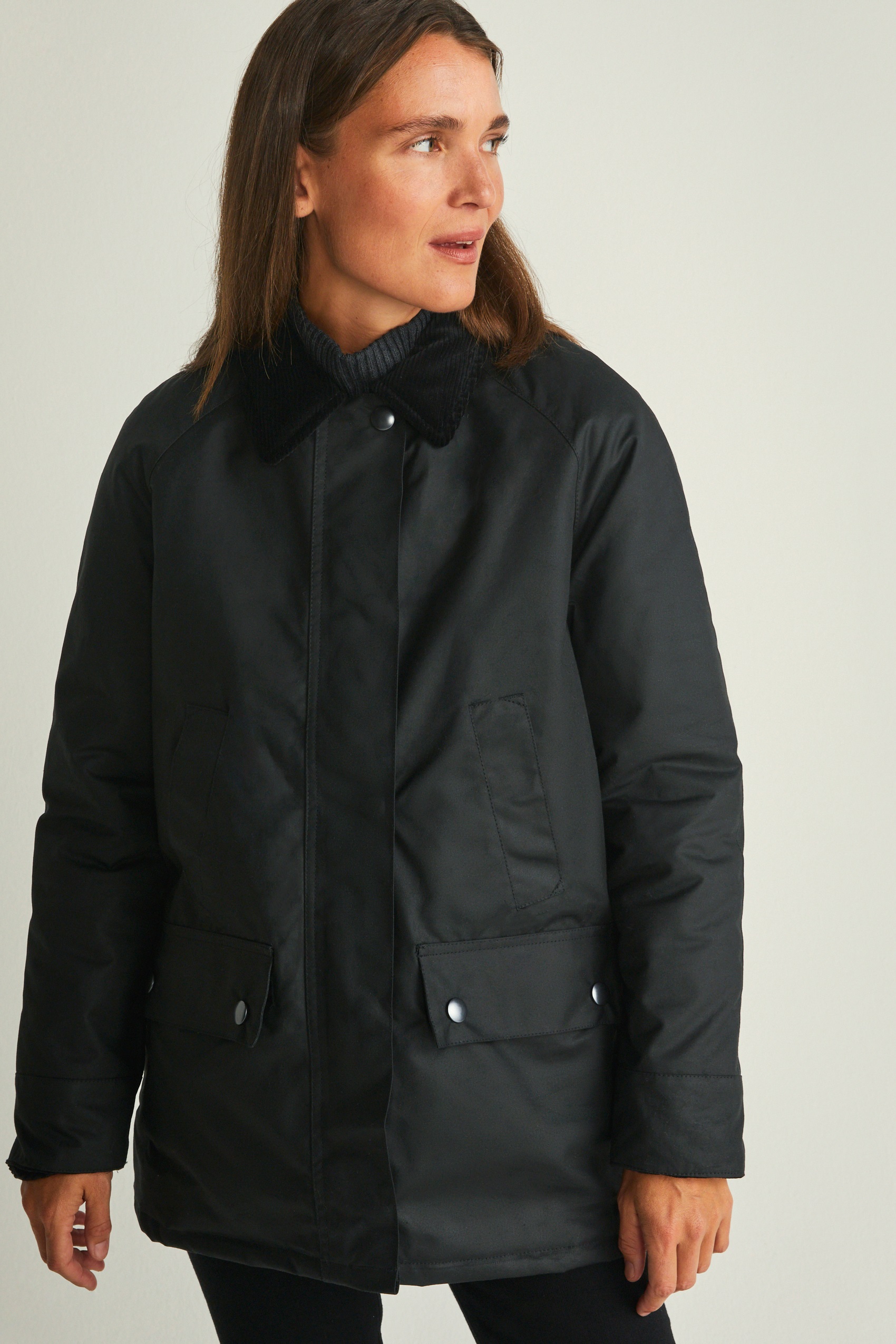 Brixtol Textiles Bea Wax Black | MQ Marqet