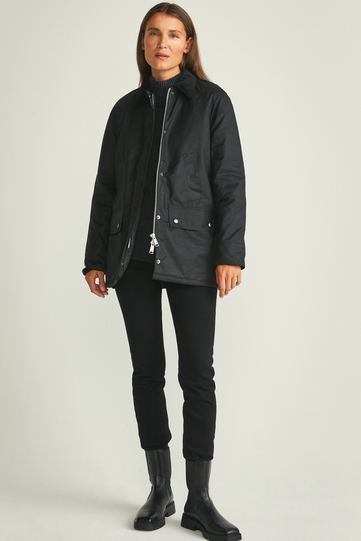 Brixtol Textiles Bea Wax Black | MQ Marqet