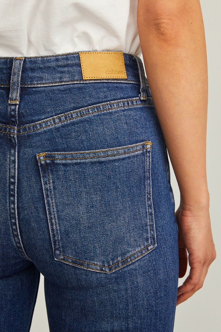 Dobber Chelsea Denim Trousers Deep Blue Wash | MQ Marqet