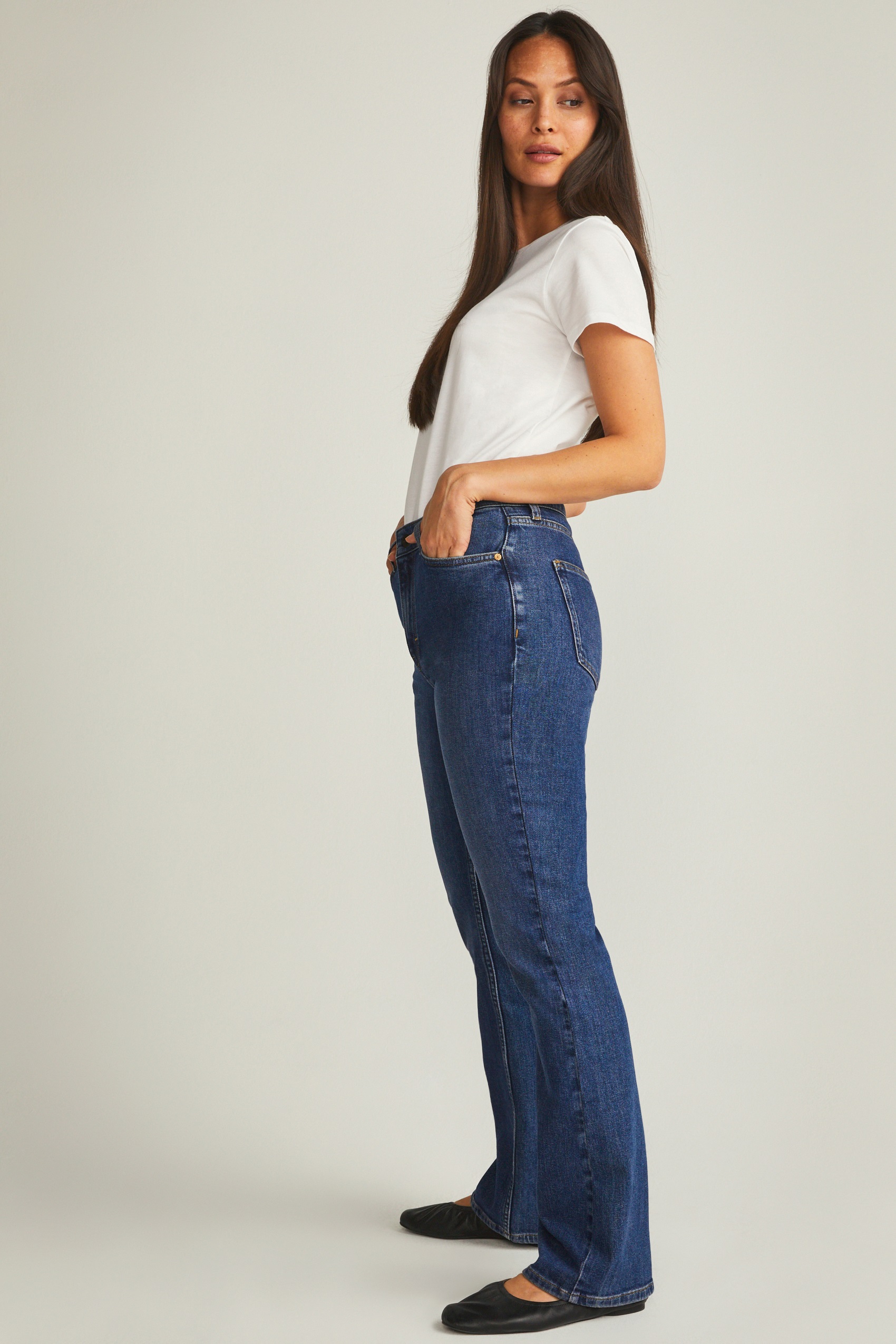 Dobber Chelsea Denim Trousers Deep Blue Wash | MQ Marqet