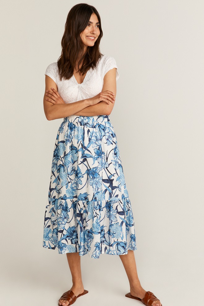 Dobber Thalia Dress Fleur Print | MQ Marqet