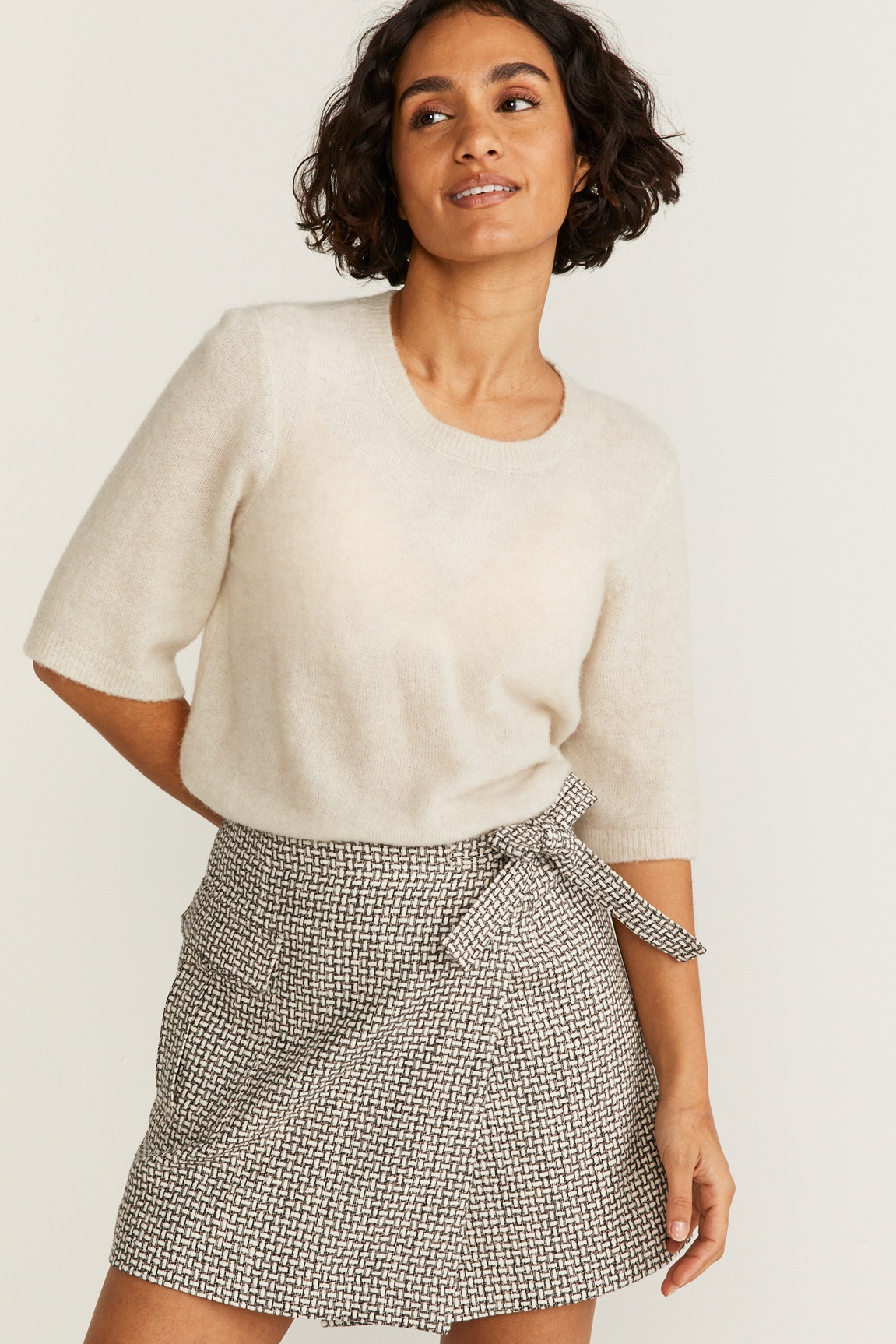 Second Female Channa Skirt Dark Chalk | MQ Marqet