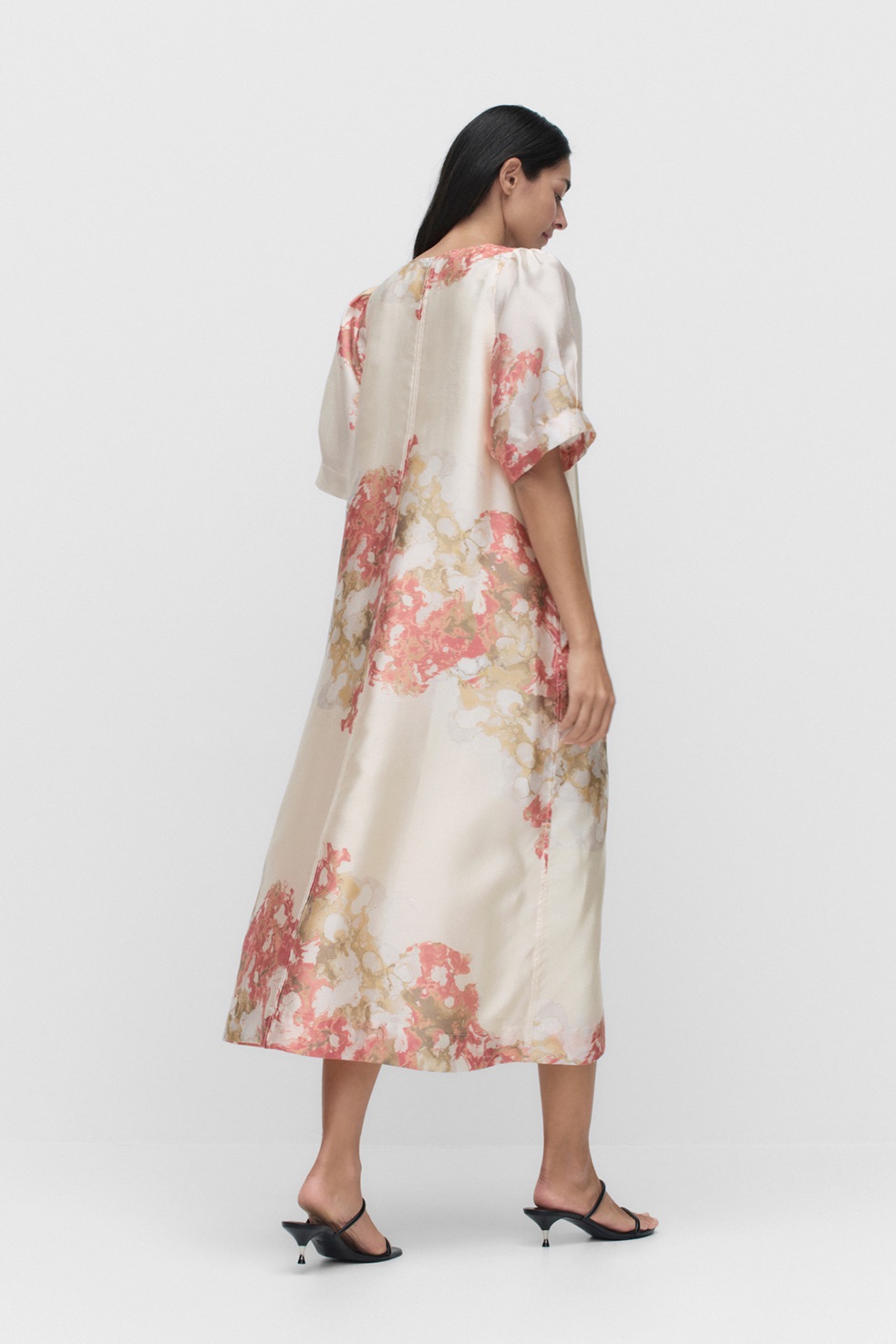 Second Female Lugana Maxi Dress Spiced Coral | MQ Marqet