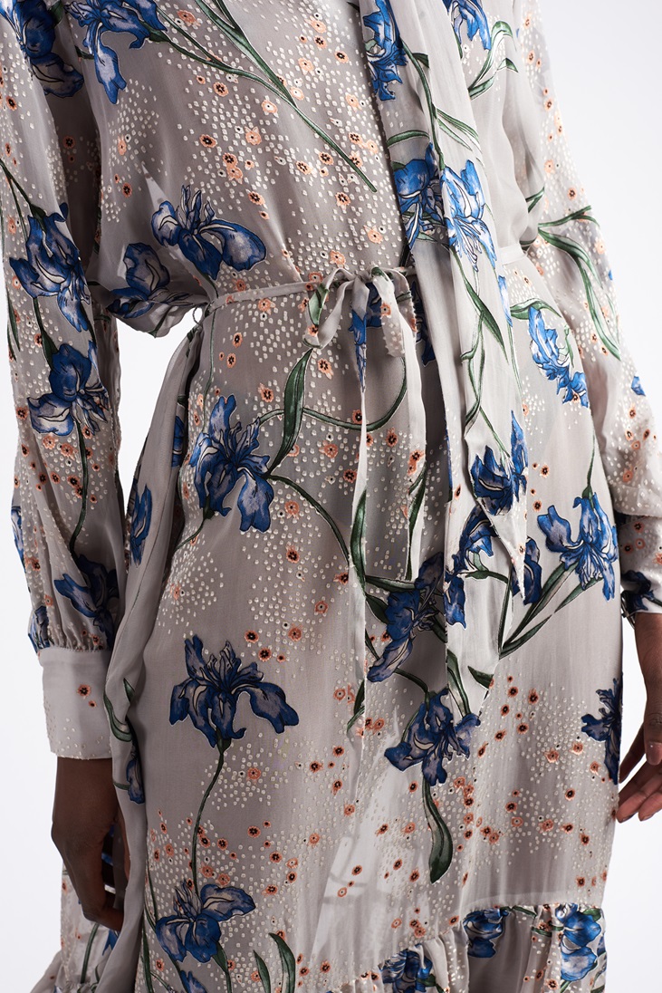 Second Female Amaryllis Dress Brunnera Blue | MQ Marqet