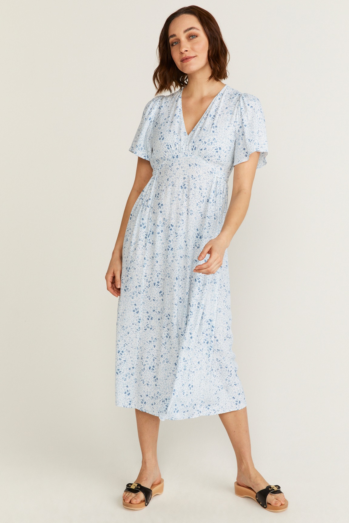 Dobber Gracy Dress Fleur Print | MQ Marqet