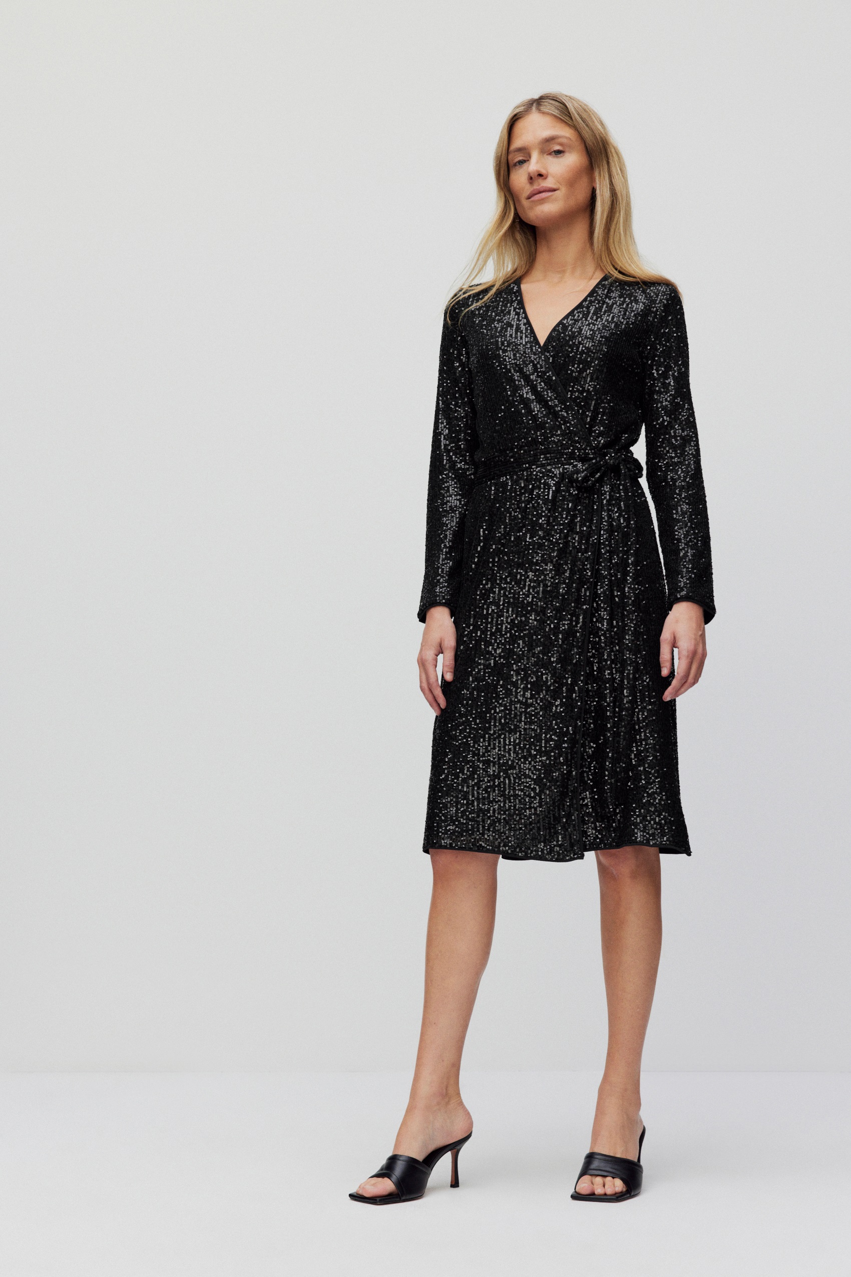 InWear Jarjariw Wrap Dress Black | MQ Marqet