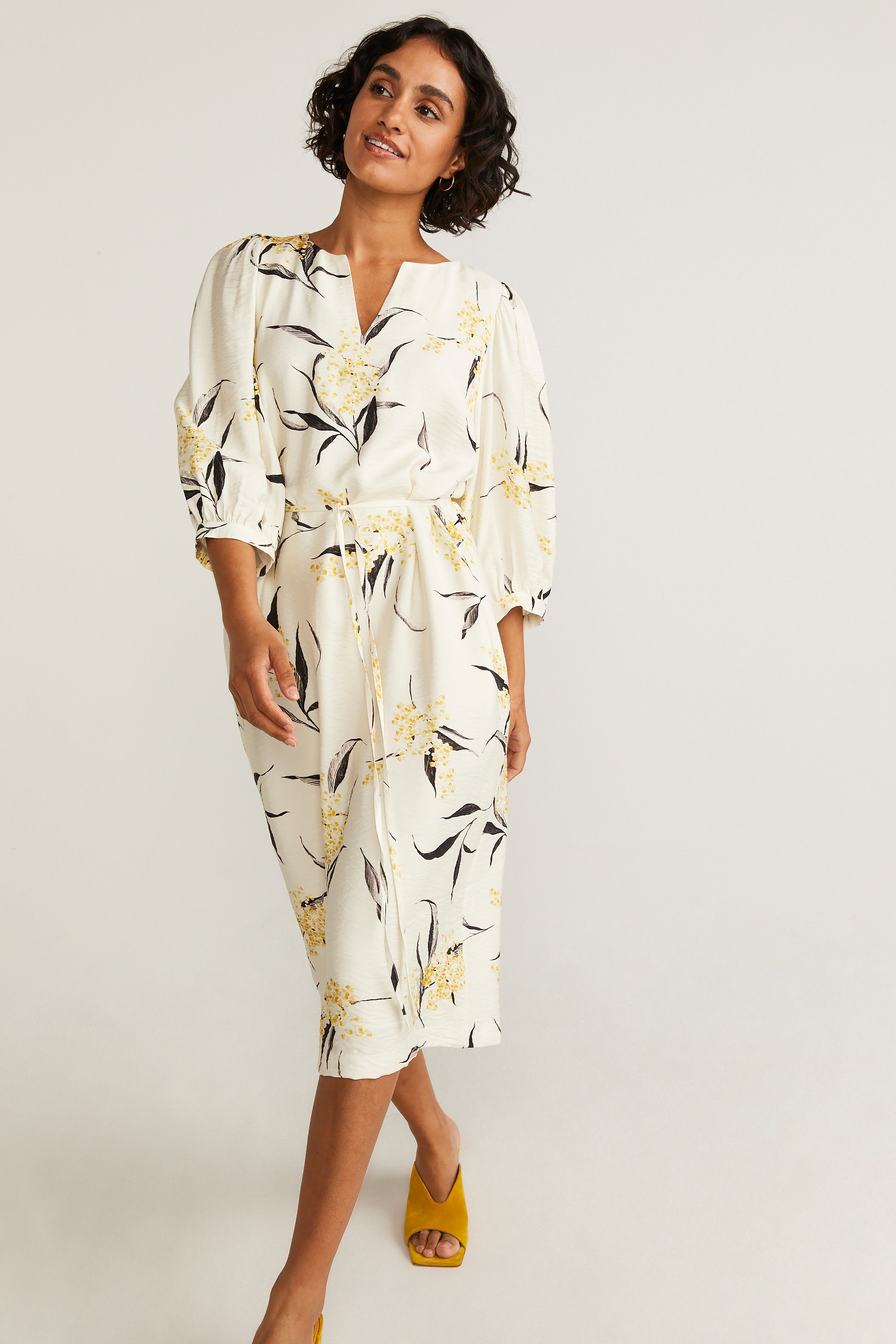 Stockh lm Joni Dress Mimosa Print | MQ Marqet