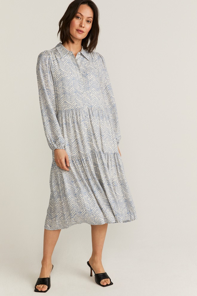 Second Female Fridenza Dress Dark Chalk | MQ Marqet