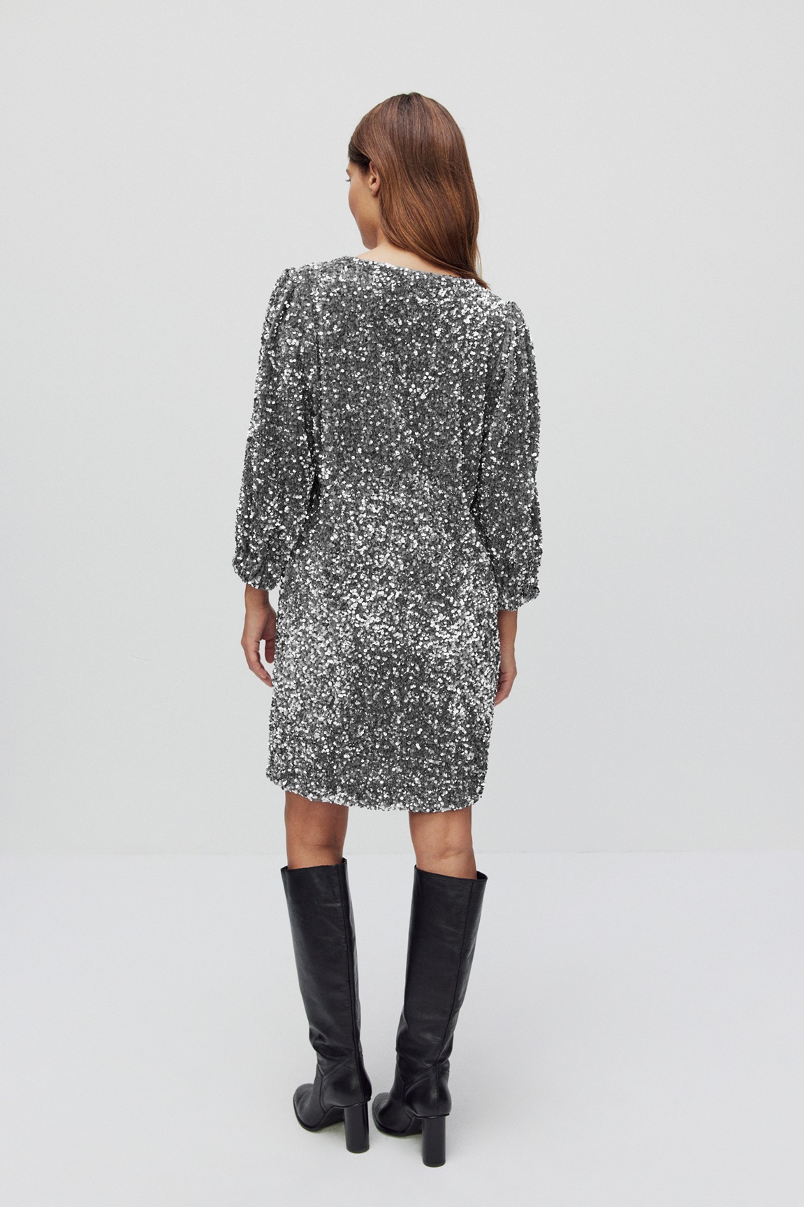 Second Female Winternalia Dress Silver | MQ Marqet
