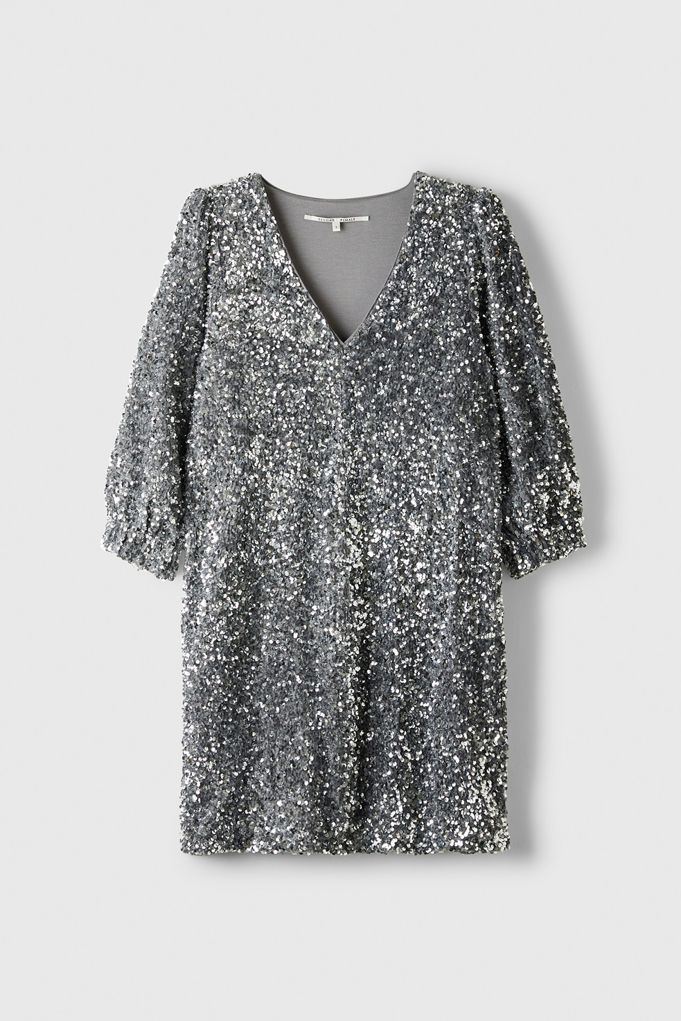 Second Female Winternalia Dress Silver | MQ Marqet