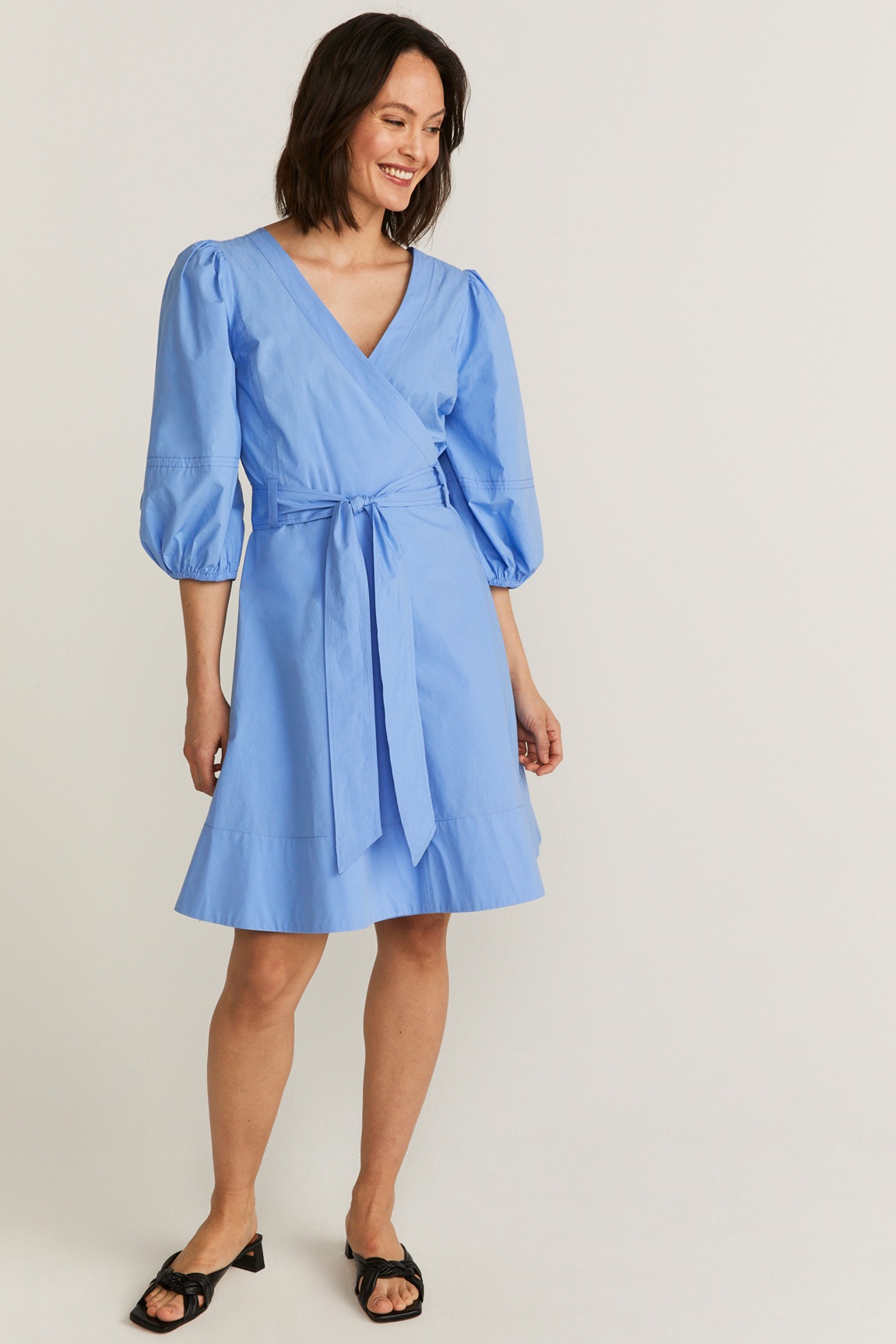 Second Female Ricamo Wrap Dress Provence | MQ Marqet