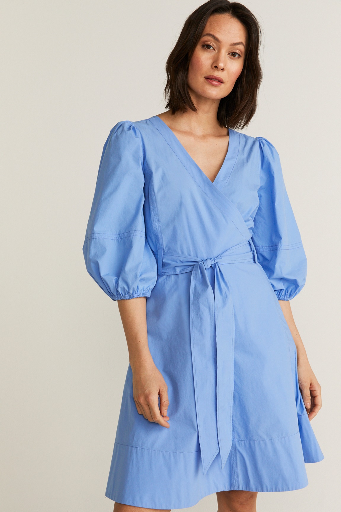 Second Female Ricamo Wrap Dress Provence | MQ Marqet