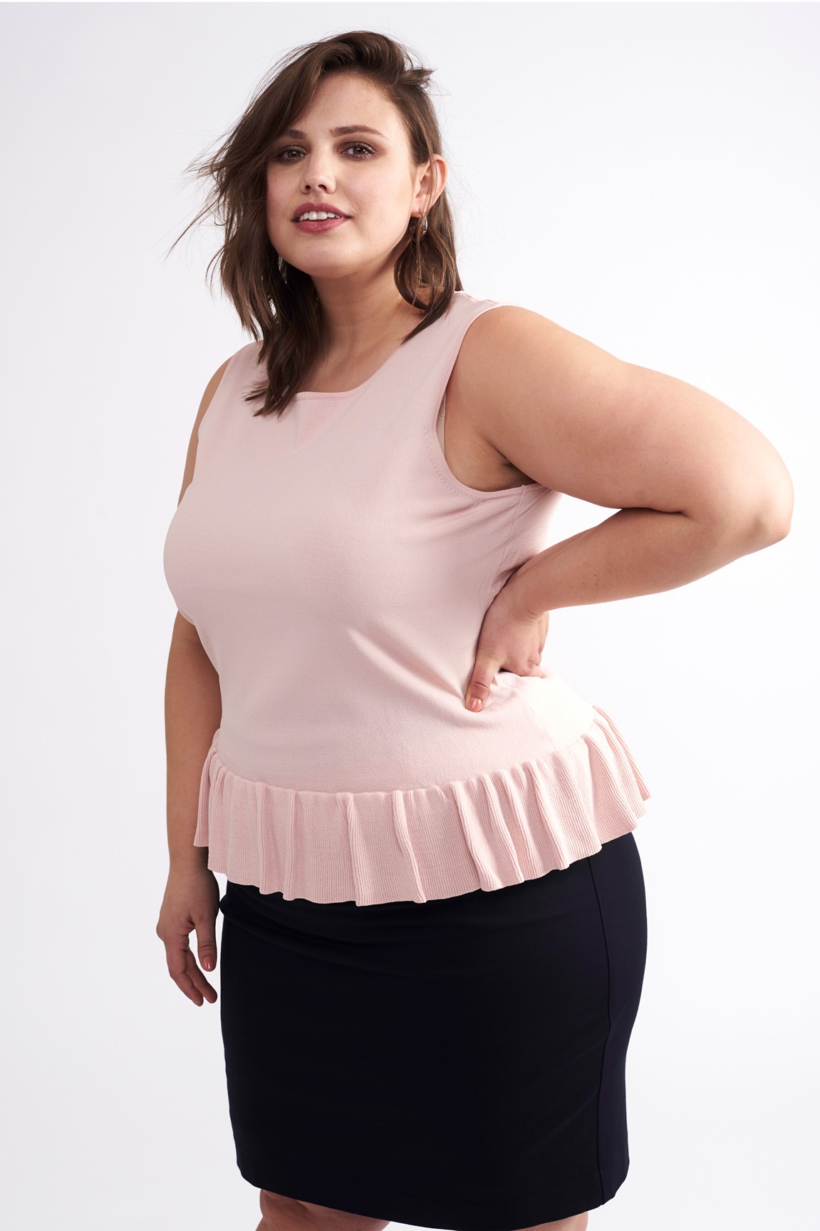 More by Stockh lm Freja Jumper Peach Whip | MQ Marqet