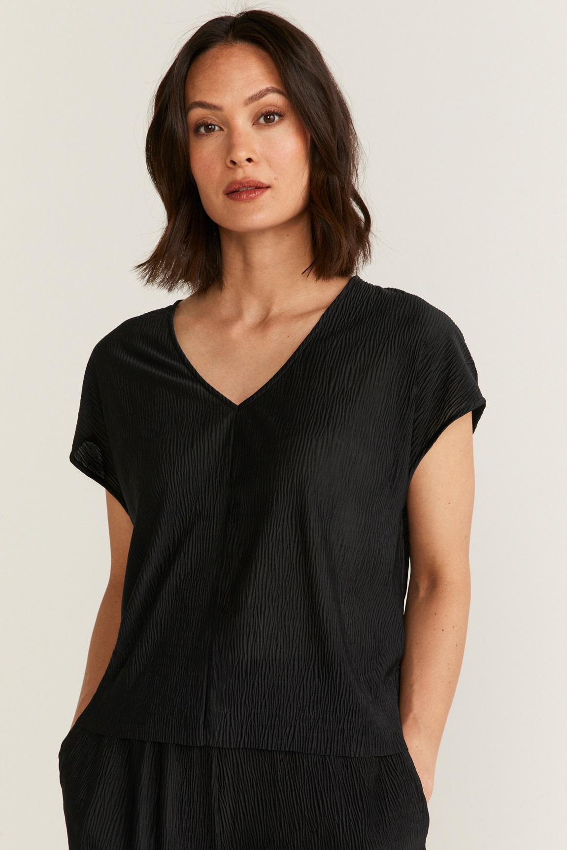 Stockh lm Sandy Top Black | MQ Marqet