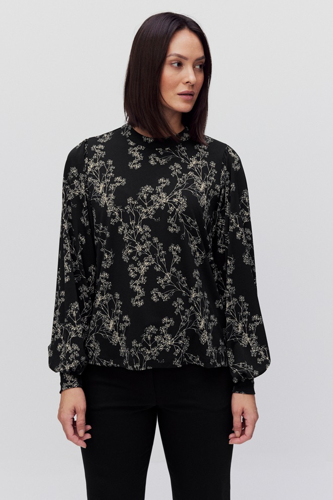 Bondelid Linnea Logo Top Black | MQ Marqet