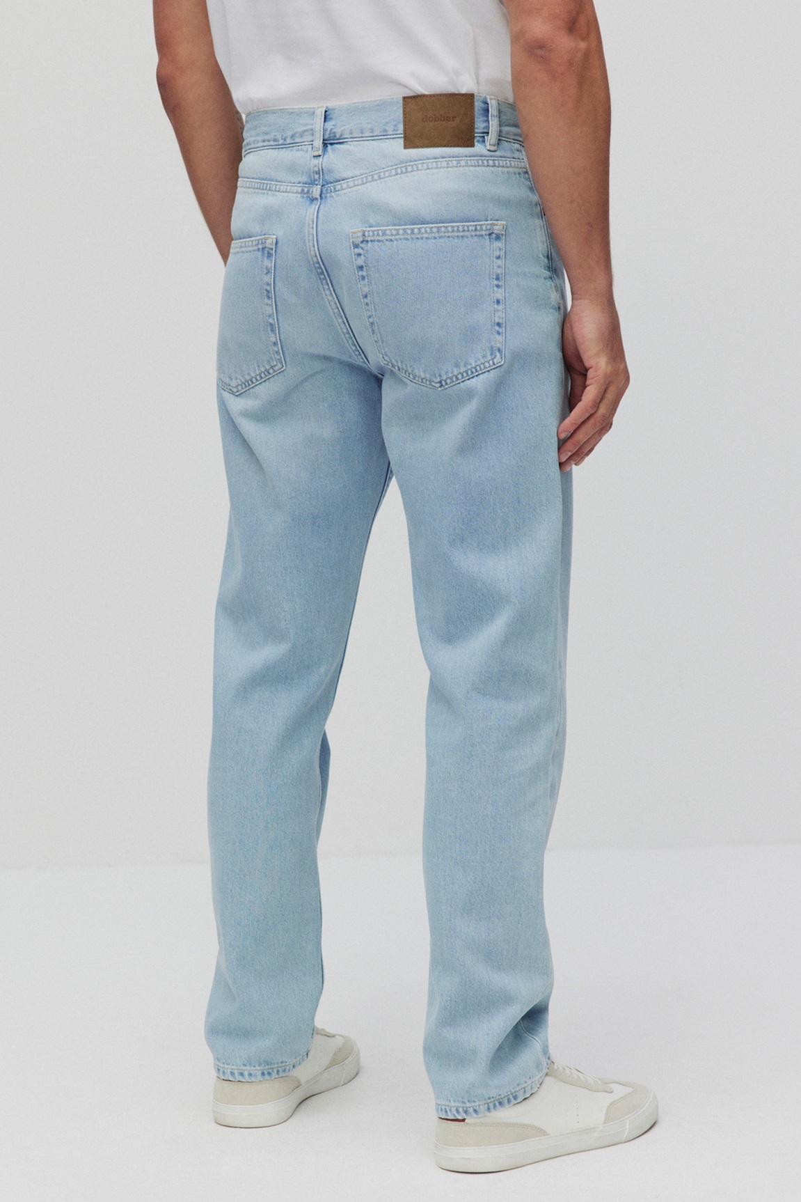 Dobber Memento Relaxed Fit Light Blue Wash | MQ Marqet