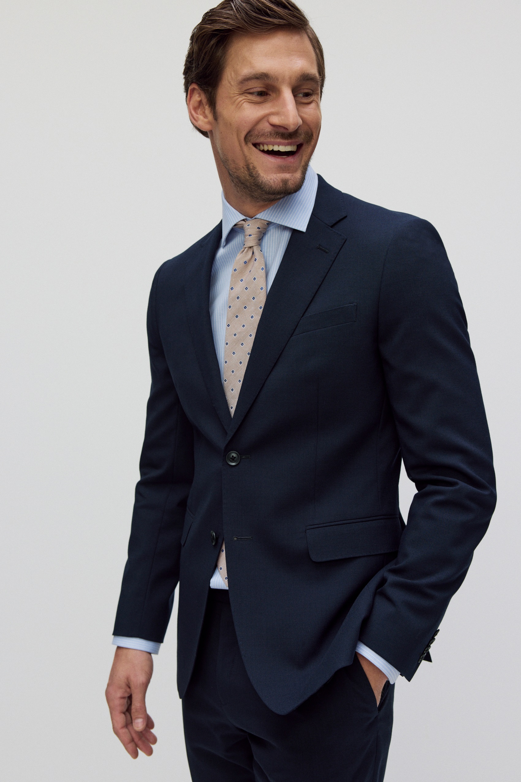 Bläck Taylor Blazer Dark Blue | MQ Marqet