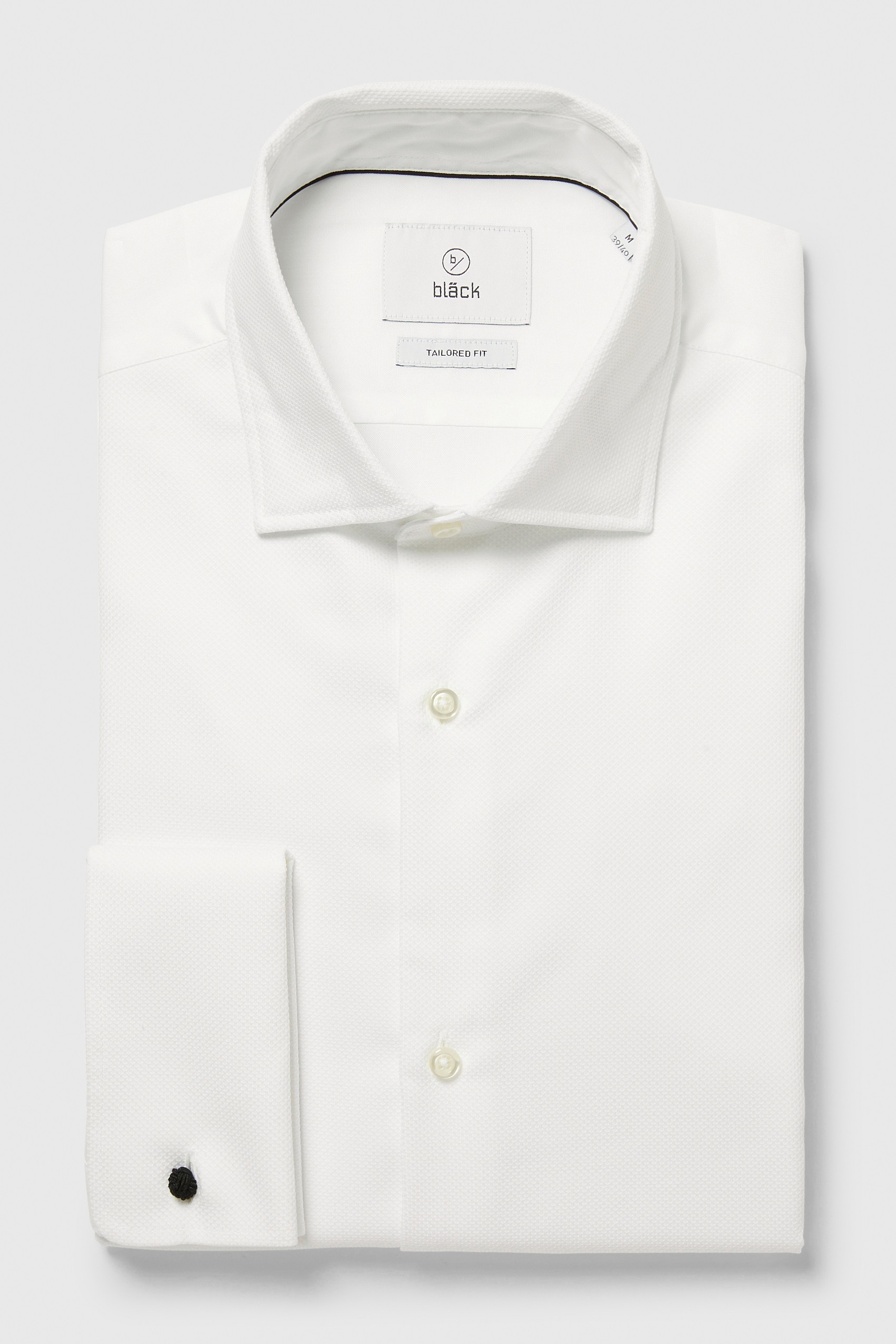 Bläck Black Tie Shirt White | MQ Marqet