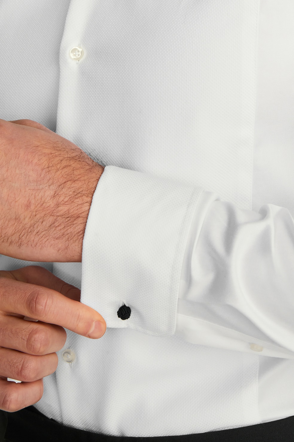 Bläck Black Tie Shirt White | MQ Marqet